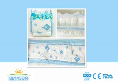 China Breathable Organic Eco Disposable Nappies PE Backsheet PP Tape S M L 390-480mm for sale