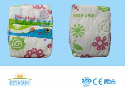 China Disposable Sticky Magic Tape OEM Baby Diapers Cotton Film CE Approved 400ml Absorption for sale