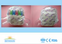 China Anti Leak Infant Baby Diapers Non Woven Topsheet Green Disposable Diapers S-XL 300-540ml for sale