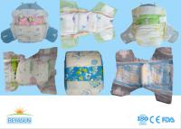 China Cotton Eco Friendly Disposable Diapers 3D Leak Prevention Channel S 390x310mm M 440x310mm for sale