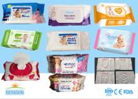 China Organic Biodegradable Baby Wipes 15cm x 20cm 80pcs | Cotton Spunlace Non-Woven | ISO9001 Certified for sale