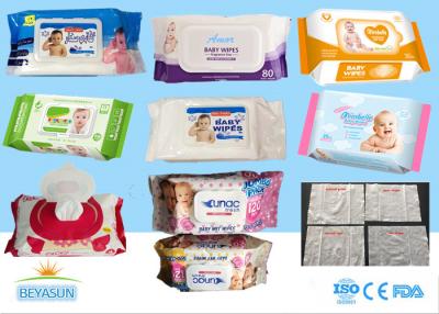 China Organic Biodegradable Baby Wipes 15cm x 20cm 80pcs | Cotton Spunlace Non-Woven | ISO9001 Certified for sale