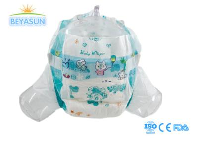China 3D Leak Prevention Disposable Baby Diaper 16-18 Lbs High Absorbency 500ml Soft Breathable for sale