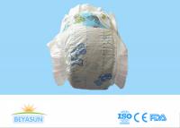 China Soft Super Absorbent Disposable Baby Nappies 30-60 Pcs Plastic Backed Diapers for sale