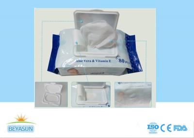 China Thick Fluffy Baby Disposable Wet Wipes 80 Wipes Pack Hand Cleaning Nonwoven Fabric for sale