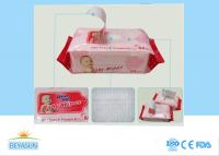 China Thick Fluffy Baby Disposable Wet Wipes 80 Wipes Pack Hand Cleaning Nonwoven Fabric for sale