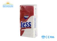 China Custom Mini Facial Tissue 2 3 4 Ply Pocket Handkerchief Tissue 200x200mm 13.5gsm for sale