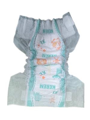 China Disposable Baby Diapers in Bales 50 Pieces Compressed Bulk with High Absorbency 600ml for sale