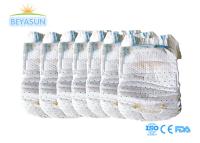 China Custom OEM Disposable Tape Baby Diapers 480-1280ml Absorbency Cotton Soft Topsheet for sale