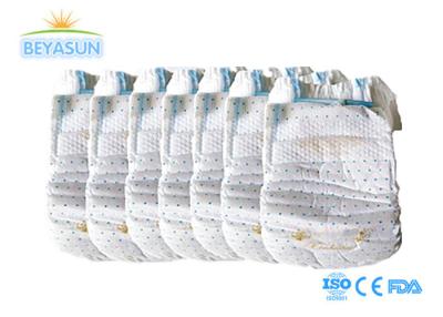 China Custom OEM Disposable Tape Baby Diapers 480-1280ml Absorbency Cotton Soft Topsheet for sale