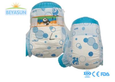 China Premium Disposable Baby Diapers 380-520mm S-XL with SAP 5-10g Leak Guard Protection for sale