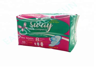 China OEM Ladies Sanitary Napkins 80ml Absorbency 155-330mm Breathable Leak-Proof Soft Cotton for sale