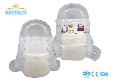 China Wholesale Infant Skin Friendly Baby Diaper NB-XXXL High Absorbency Elastic Waistband 6-12 Strips for sale