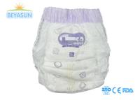 China OEM Custom Bubble Waistband Disposable Baby Diaper Pants with Breathable Film Sizes M to XXXL for sale