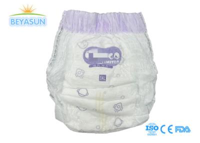 China OEM Custom Bubble Waistband Disposable Baby Diaper Pants with Breathable Film Sizes M to XXXL for sale