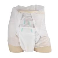China Wholesale Disposable Unisex Adult Diaper Customized Taped Pants Size M to XXL ISO9001 for sale