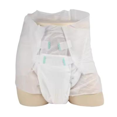 China Wholesale Disposable Unisex Adult Diaper Customized Taped Pants Size M to XXL ISO9001 for sale