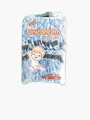 China Full Protection Disposable Sustainable Leak Proof Baby Diapers S-XL 600-900ml Absorption for sale