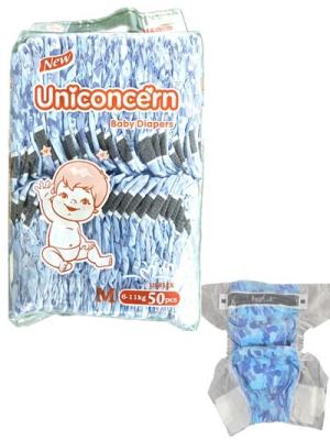 China Full Protection Disposable Baby Diapers Leak Proof Sustainable 600ml Absorption Size S for sale