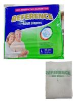 China Custom OEM Disposable Unisex Adult Diaper Taped Pants Size M to XXL 60-160cm Waist for sale