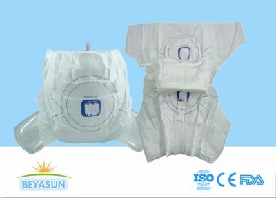 China Custom Print Ultra Soft Infant Diaper with Magic Side Tape Disposable 400-1200ml Absorbency for sale