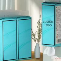 China Wholesale Hanging Facial Tissue 500-1800 Sheets Customizable Virgin Wood Pulp 16gsm for sale