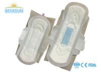 China High Absorbency Ladies Sanitary Napkins 240mm with Perforated Design and Imported Fluff Pulp for sale