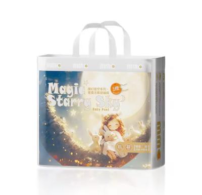 China OEM Disposable Baby Diapers with 3D Leak Prevention for 4-17 kg Infants Wholesale for sale