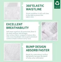 China OEM Disposable Baby Diapers with 3D Leak Prevention for 4-17 kg Infants Wholesale for sale