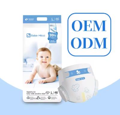 China Wholesale Disposable Baby Diapers Soft Cotton Super Absorbency 3D Leak Prevention Sizes NB to XXL OEM ODM for sale