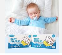 China OEM ODM Breathable Newborn Baby Diapers Nappies 16-32 lbs All Sizes Disposable for sale