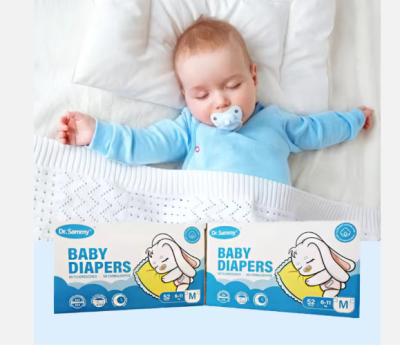 China OEM ODM Breathable Newborn Baby Diapers Nappies 16-32 lbs All Sizes Disposable for sale