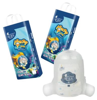 China Custom OEM Premium Baby Diaper Pants Wholesale 40x35x20cm Disposable Pull Up Diaper for Babies for sale