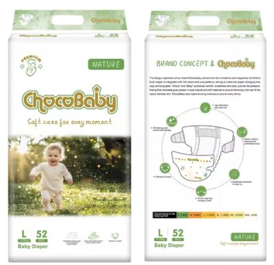 China Wholesale Disposable Baby Dry Nappies Pants 27 to 40 lbs Absorbent Baby Diapers OEM Manufacturer for sale