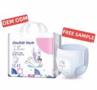 China OEM ODM Baby Diaper with Leak Guard Custom Sizes S M L XL XXL for Newborns and Infants for sale