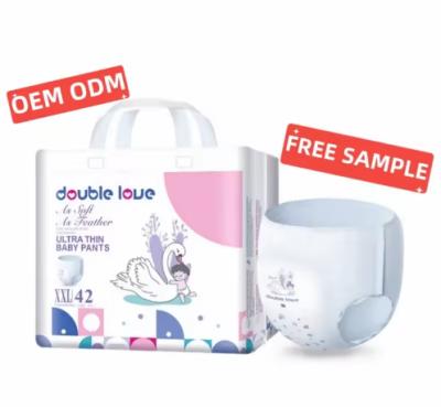 China OEM ODM Baby Diaper with Leak Guard Custom Sizes S M L XL XXL for Newborns and Infants for sale
