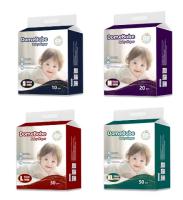 China OEM Biodegradable Baby Diapers S-XL 3D Leak Prevention Soft Breathable Disposable Nappies for sale