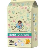 China OEM Baby Pull Up Pants Diapers S to XXL Breathable Dry Surface 3D Leak Prevention for Newborns for sale