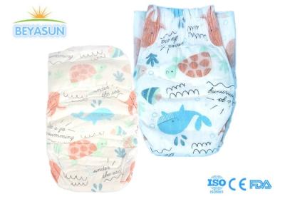 China Medical Grade Printed Baby Diapers Non Irritating Instant Absorption 600ml Capacity Size L for sale