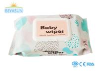 China Alcohol-Free Baby Wet Wipes 15x20cm 45GSM OEM Disposable Breast Pump Cleaning Wipes for sale