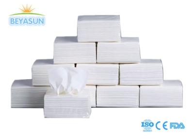 China 100% Virgin Wood Pulp Facial Tissues 3-Ply 19x10 cm Soft Edge Embossed Custom Packaging for sale