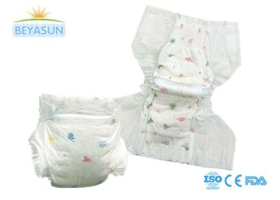 China Custom Wholesale Disposable Baby Diapers with Soft Material NB-X Size 240-510g Absorption for sale