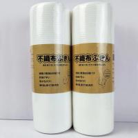 China Wholesale Eco-Friendly Biodegradable Kitchen Paper Towel 60GSM Strong Adsorption 24x25cm Roll for sale