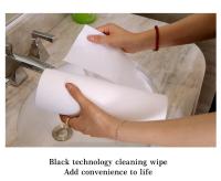 China OEM Disposable Kitchen Roll 60pcs White Dot Embossed Oil Absorbent Multipurpose Paper Towel for sale