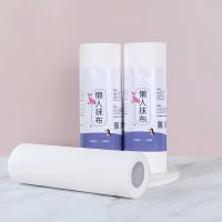 China OEM Disposable Kitchen Roll 60pcs White Dot Embossed Oil Absorbent Multipurpose Paper Towel for sale