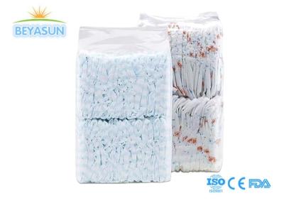 China OEM Skin Friendly Soft Disposable Baby Diaper Size L 490x320mm 900ml Absorption for sale