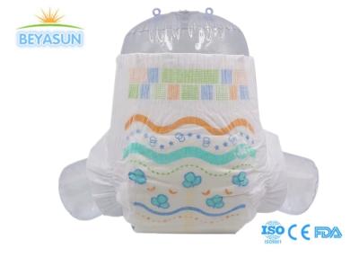 China Super Soft Disposable Baby Diaper with Double Leak Guards 600-900ml Absorption OEM ODM for sale
