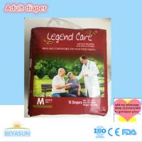 China Soft Care Non Woven Adult Disposable Diapers 800ml Absorbency for Bangladesh Market for sale