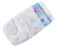China OEM Custom Disposable Baby Diapers with PP Frontal Tape 23g to 36g Sizes S to XL for sale