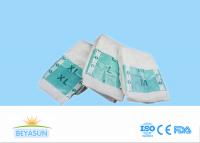 China XXL Adult Male Diapers with PE Film Back Sheet Soft Breathable 50-65 Inch Hip for sale